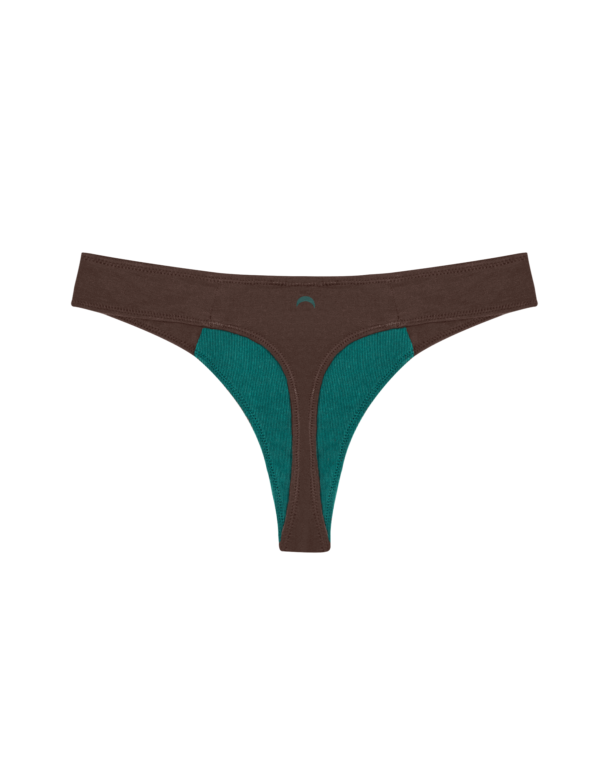 Brown Low Profile Thong | Huha Underwear – huha