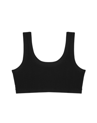 Black Sporty Bralette | Huha Underwear – huha