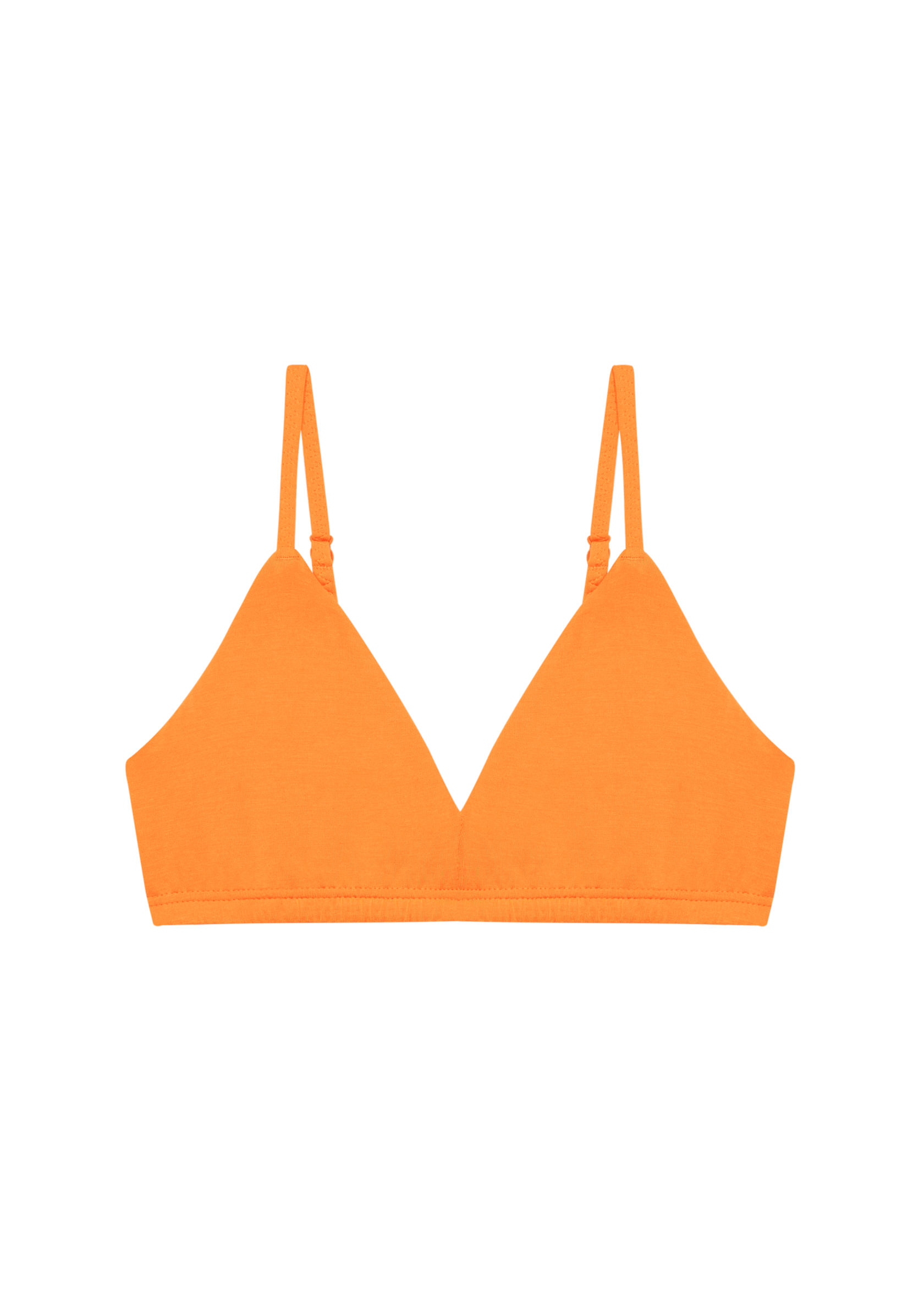 Creamsicle Orange Triangle Bra | Huha Underwear – huha