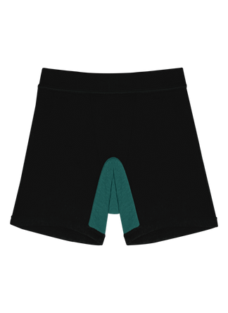 Black Mid Boxer | Huha Underwear – huha
