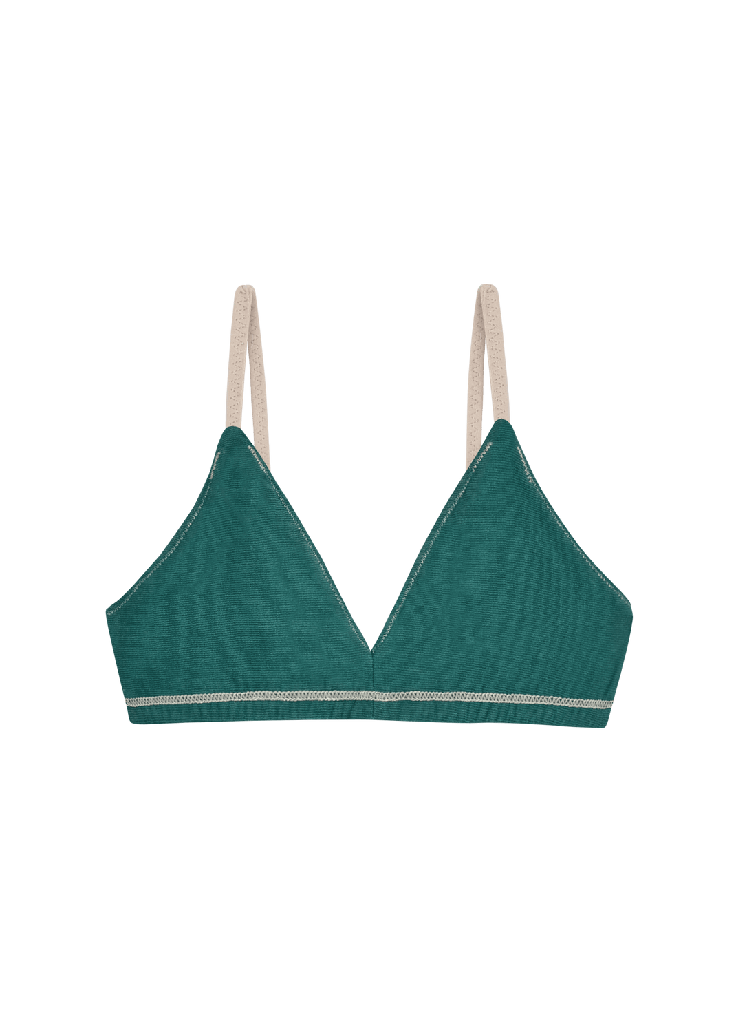 Beige Triangle Bra | Huha Underwear – huha underwear